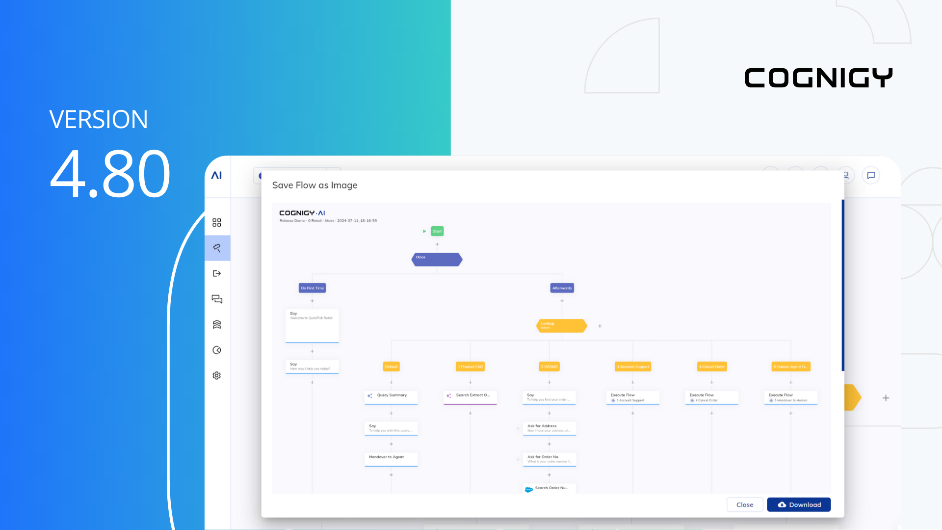 Enhanced Collaboration, Silence Overlay, and More with Cognigy.AI v4.80